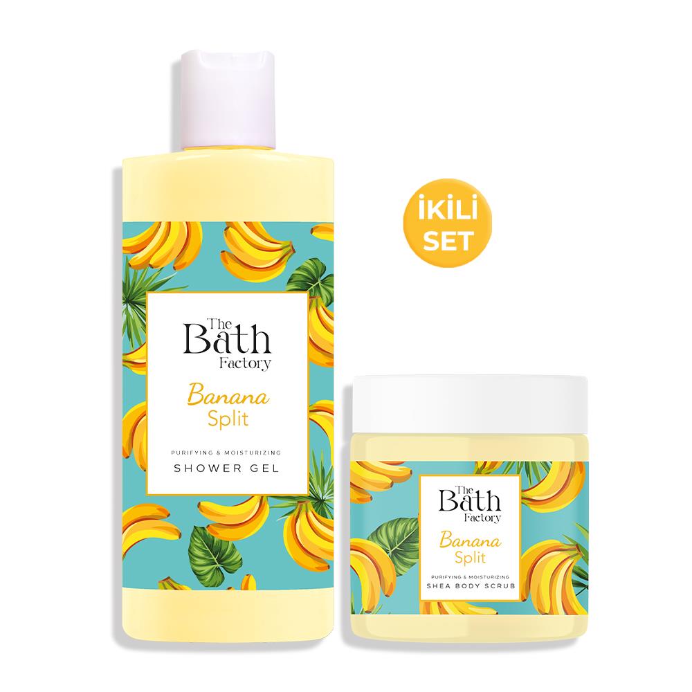 The Bath Factory Muzlu Vücut Peelingi + Muzlu Duş Jeli